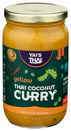 Yellow Thai Coconut Curry 16 Oz Juneau Natural