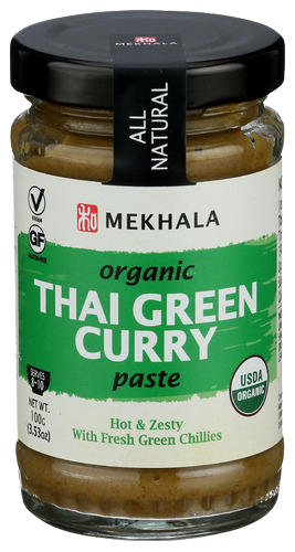 Organic Thai Green Curry Paste 353 Oz Juneau Natural