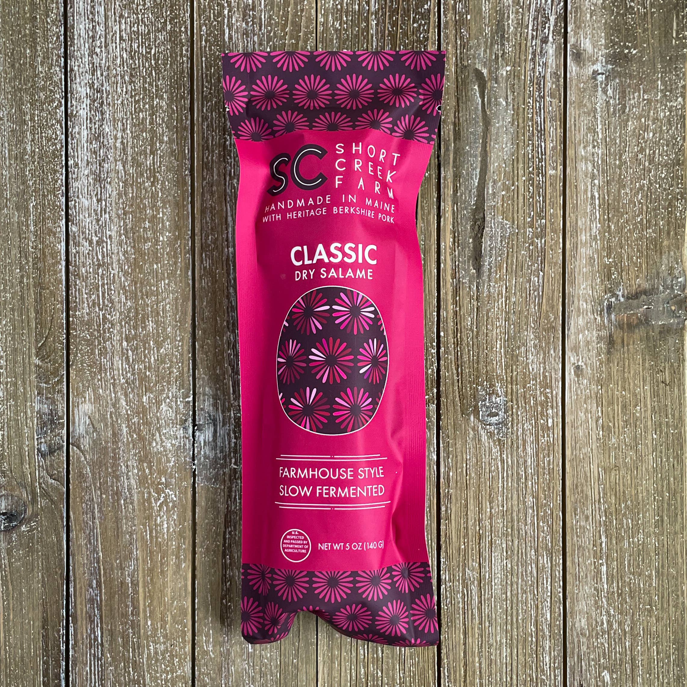 Short Creek Farm Classic Salami - 5 OZ | Juneau Natural