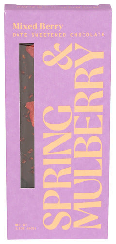 Mixed Berry Chocolate Bar - 2.1 OZ | Juneau Natural
