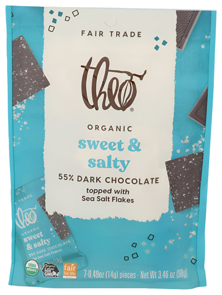 Sweet & Salty Dark Chocolate - 3.46 OZ | Juneau Natural