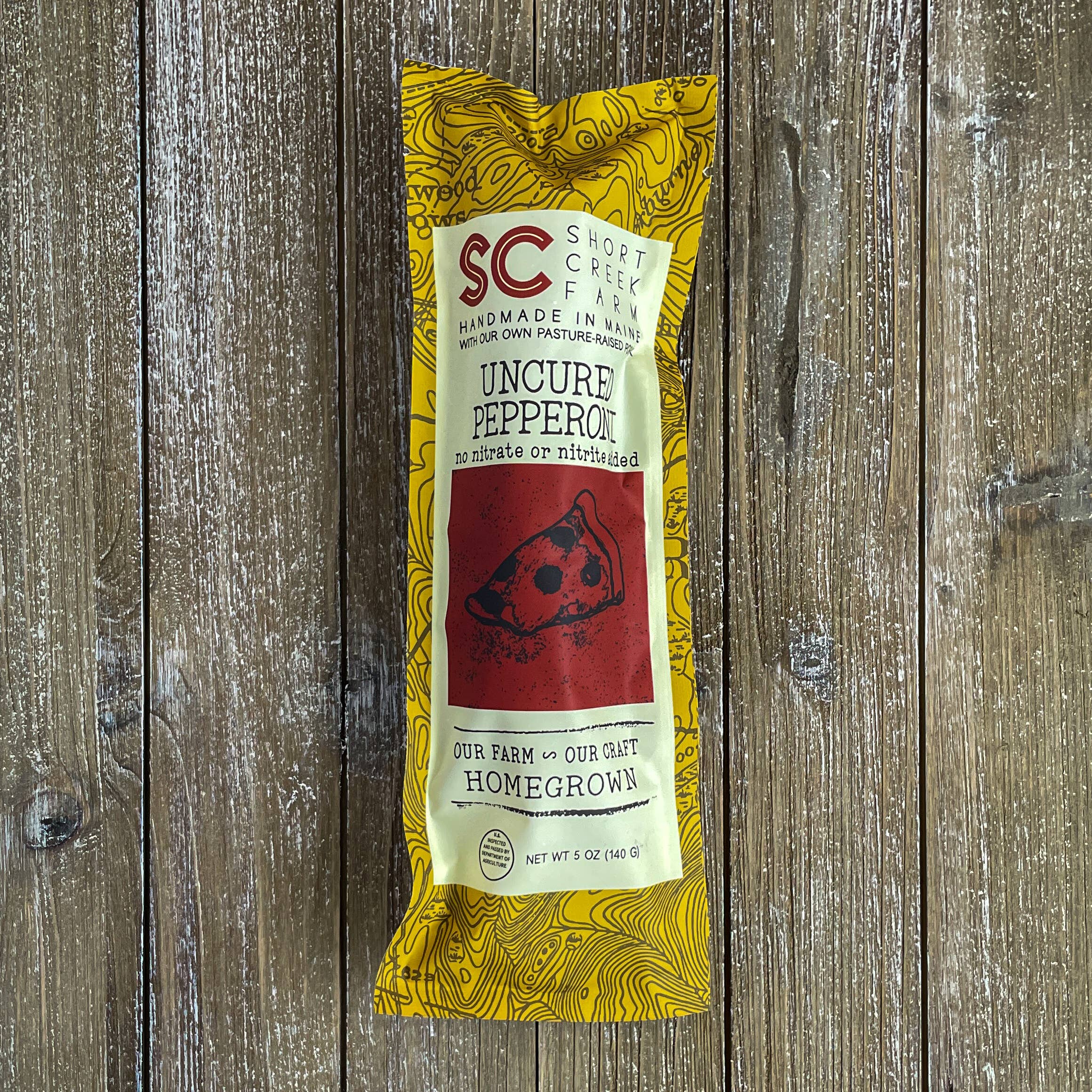 Short Creek Farm Pepperoni - 5 OZ | Juneau Natural