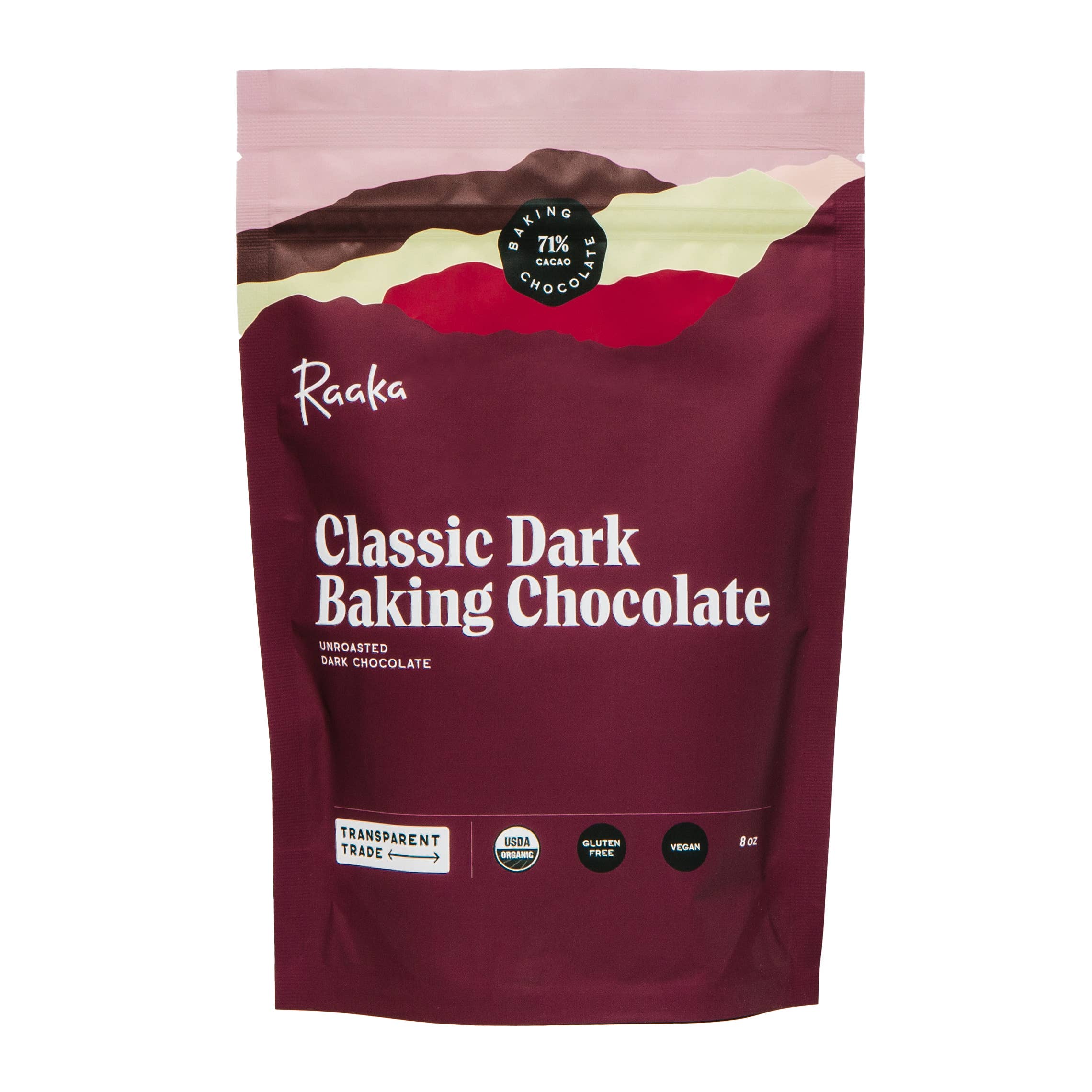 71% Classic Dark Baking Chocolate | Juneau Natural