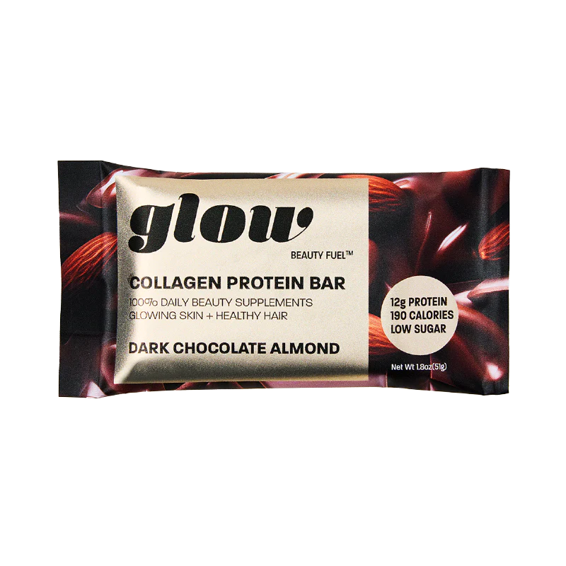 Glow Dark Chocolate Almond Protein Bar - 1.8 OZ | Juneau Natural