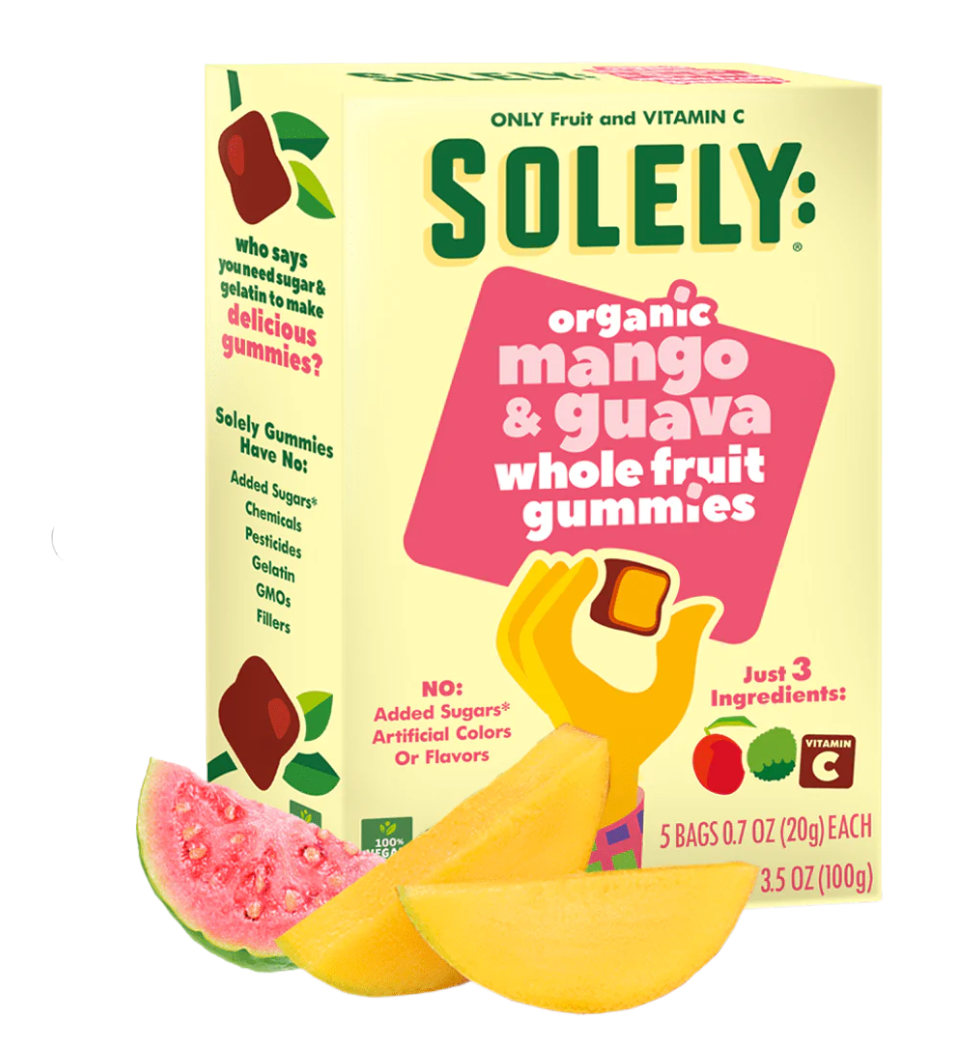 Organic Mango & Guava Fruit Gummies - 3.5 OZ | Juneau Natural