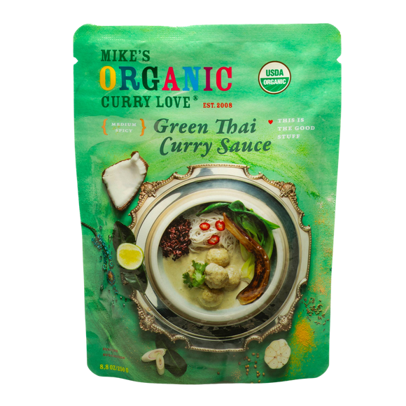Organic Green Thai Curry Sauce Juneau Natural