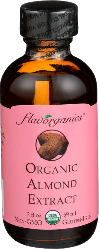 Organic Almond Extract 2 Oz Juneau Natural