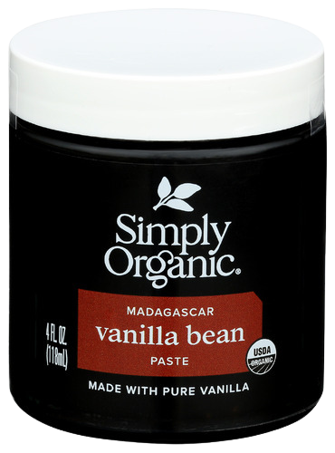 Organic Vanilla Bean Paste 4 Oz Juneau Natural