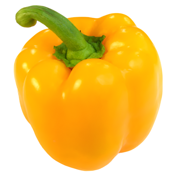 Organic Yellow Bell Pepper - EACH | Juneau Natural