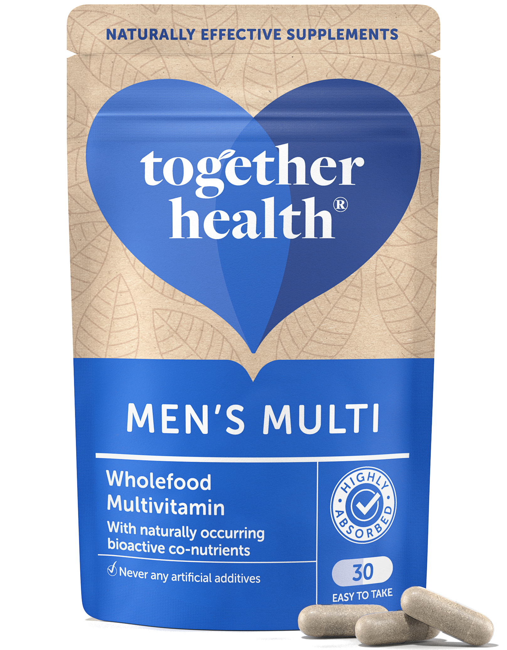Men’s Multivitamin – Vegan – 30 Capsules | Juneau Natural