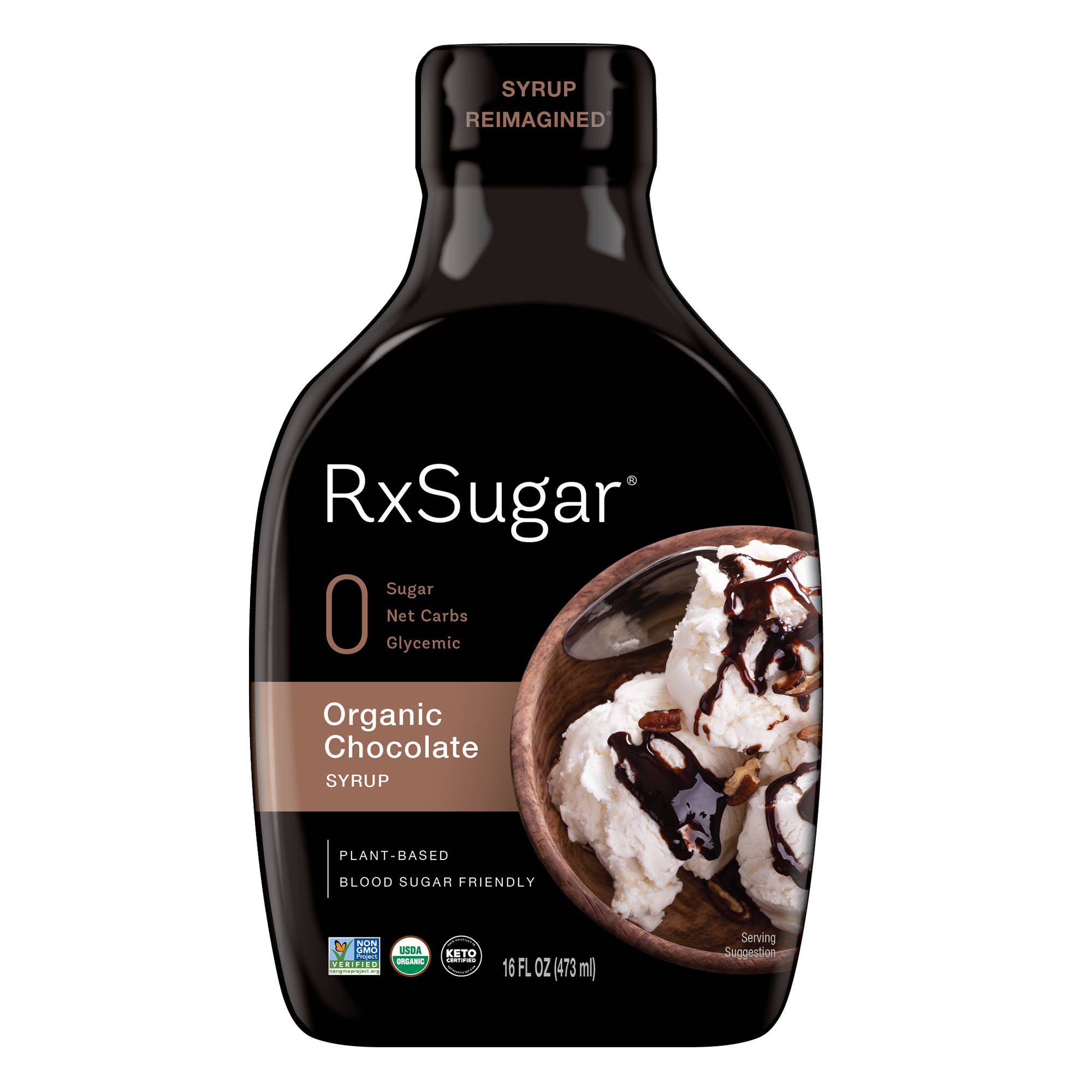 RxSugar Organic Chocolate Syrup | Juneau Natural